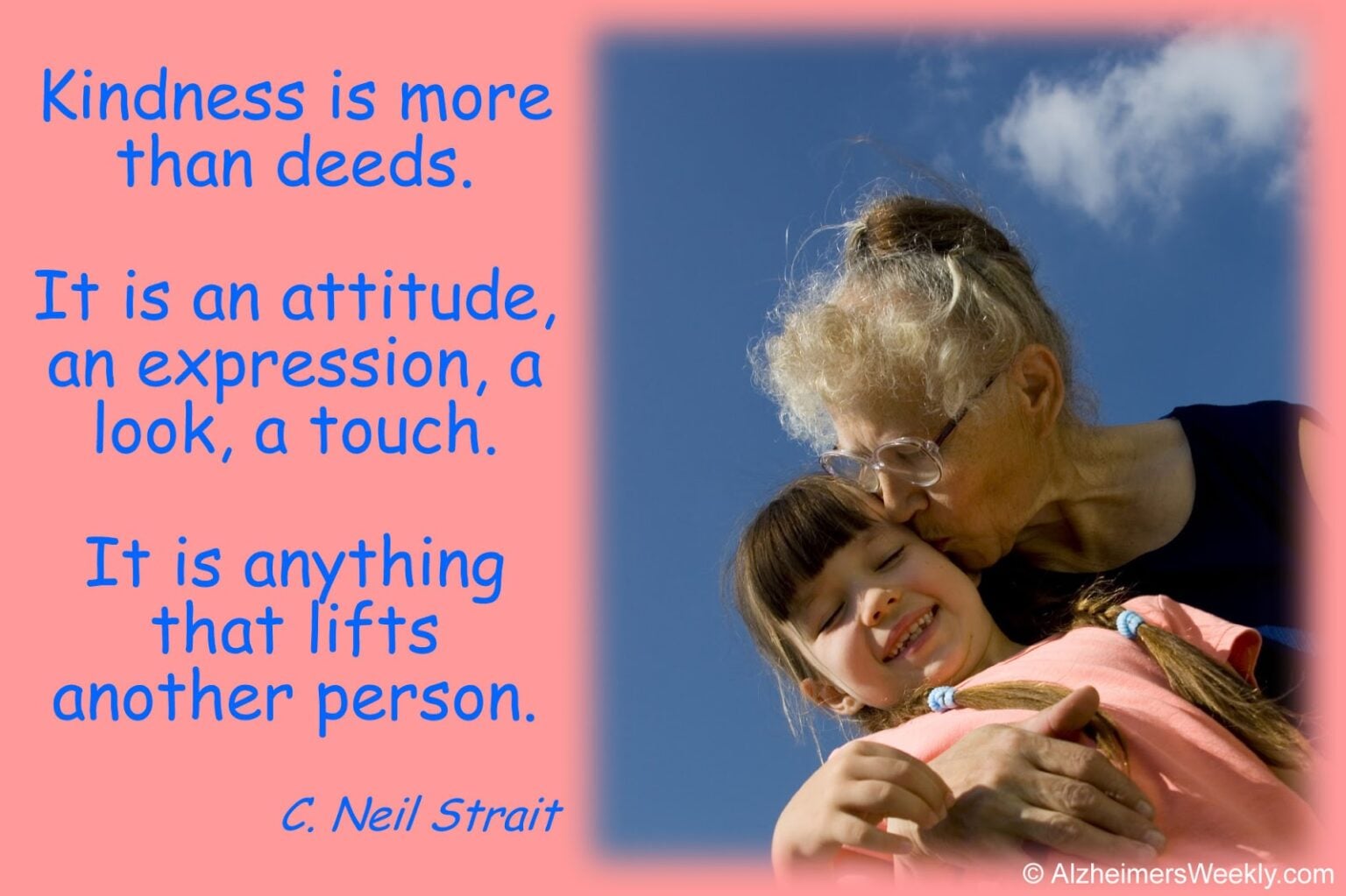 Thought of the Week - Kindness Lifts